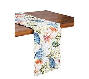 VALERIE PARR HILL 14' X 51' Marino Table Runner Valerie - One-color