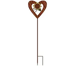 SUNSET VISTA DESIGNS Heart Stake 45 - One-color