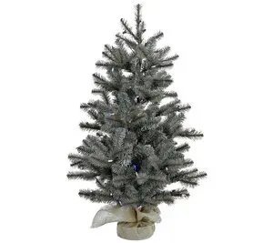 FRASER HILL FARM 4-ft. Heritage Pine Artificial Tree With Burl - One-color