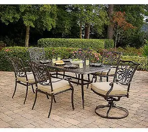 HANOVER Traditions 7-piece Outdoor Dining Set