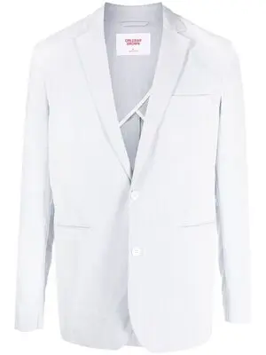 Orlebar Brown Ullock Single-breasted Seersucker Blazer