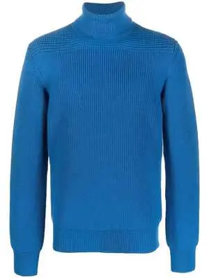 Orlebar Brown Chunky-knit Roll Neck Jumper