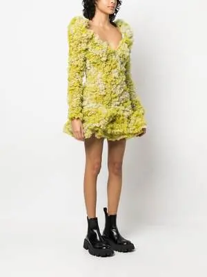 DIESEL® D-liza Smocked Mini Dress