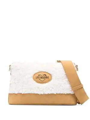 Moschino Faux-shearling Crossbody Bag
