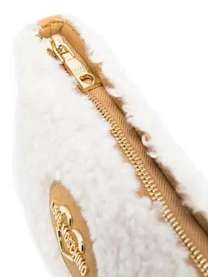 Moschino Faux-shearling Crossbody Bag