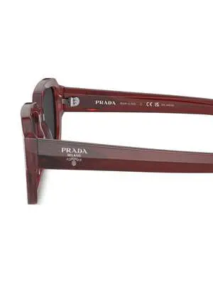 Prada Square-frame Sunglasses With Logo