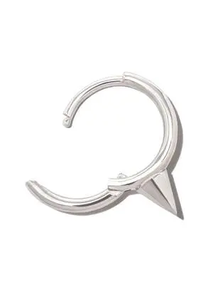 MARIA TASH 18kt White Short Spike Single Earring