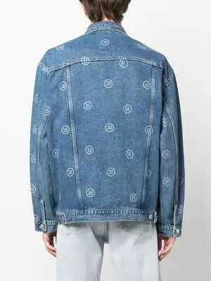 Martine Rose Motif-print Denim Jacket