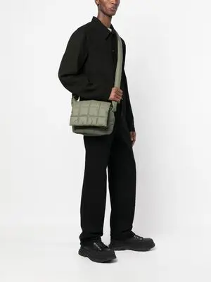 VEECOLLECTIVE Quilted Messenger Bag