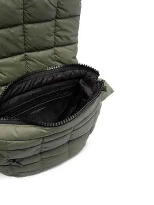 VEECOLLECTIVE Quilted Messenger Bag