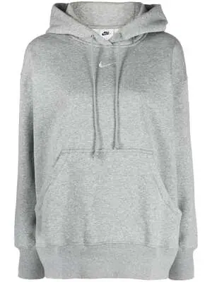 Nike Oversized Mélange Hoodie - Grey
