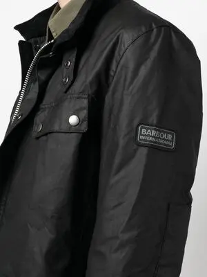 BARBOUR INTERNATIONAL Duke Cotton Wax Jacket - Black