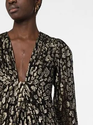 Michael Kors Leopard Jacquard Mini Dress