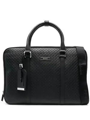 BALDININI Daytona Embossed Briefcase