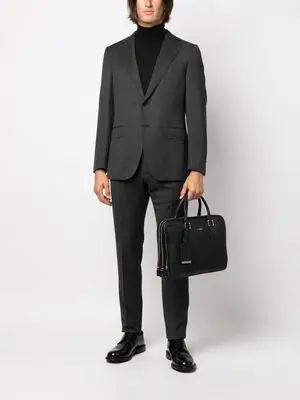 BALDININI Daytona Embossed Briefcase