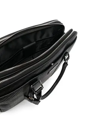 BALDININI Daytona Embossed Briefcase