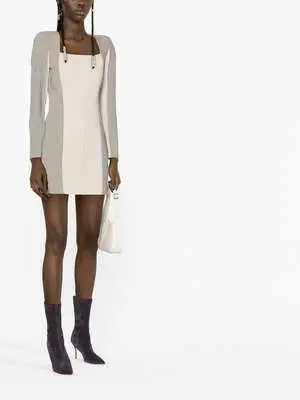Patrizia Pepe Long-sleeve Minidress