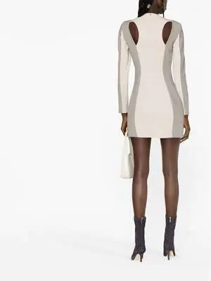 Patrizia Pepe Long-sleeve Minidress