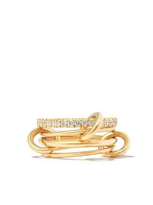 SPINELLI KILCOLLIN 18kt Yellow Pisces Diamond Ring