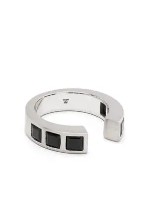 Tom Wood Vault Gate Square Ring - Silver