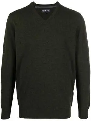 Barbour Essential V-neck Wool Sweater