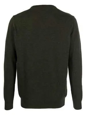 Barbour Essential V-neck Wool Sweater