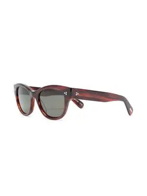 Oliver Spencer Eadie Cat-eye Sunglasses - Brown