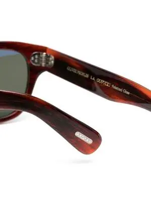 Oliver Spencer Eadie Cat-eye Sunglasses - Brown