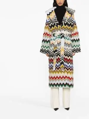 Missoni Zig-zag Belted Cardigan