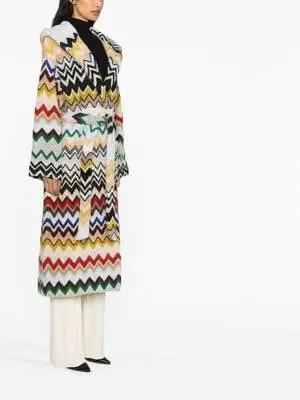 Missoni Zig-zag Belted Cardigan