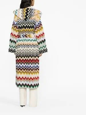 Missoni Zig-zag Belted Cardigan