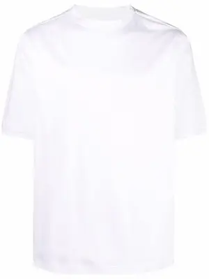 Kiton Short-sleeve Cotton T-shirt - White