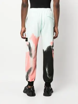 Stone Island Motion Saturation Abstract-print Track Pants