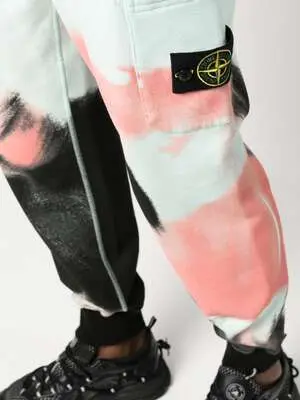 Stone Island Motion Saturation Abstract-print Track Pants