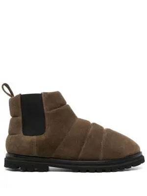Nanushka Quilted Chelsea Boots - Brown