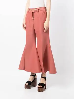 Zimmermann Flared Cropped Trousers