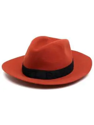 MAISON MICHEL Maison Michel Henrietta Hat Orange