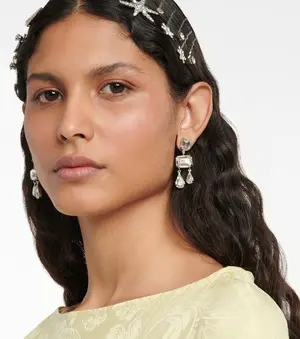 JENNIFER BEHR Lucille Embellished Earrings