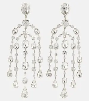 JENNIFER BEHR Ophelia Drop Earrings - Silver