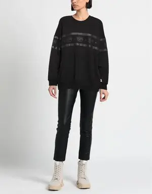 CHIARA FERRAGNI Cotton Sweatshirt - Black