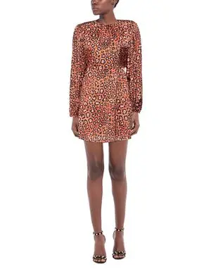 BERNA Leopard-print Mini Dress