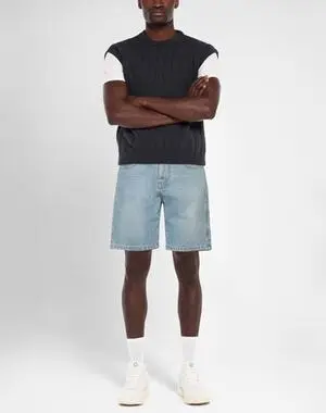 Gcds Denim Cotton Shorts