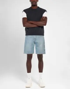 Gcds Denim Cotton Shorts
