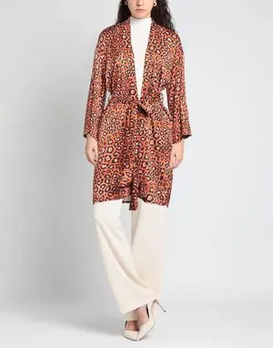 BERNA Leopard Print Kimono Jacket