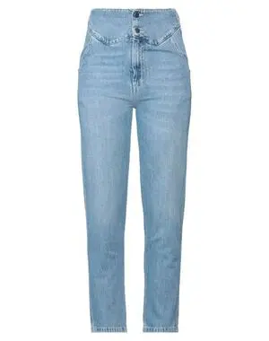 SOALLURE Tapered Denim Jeans