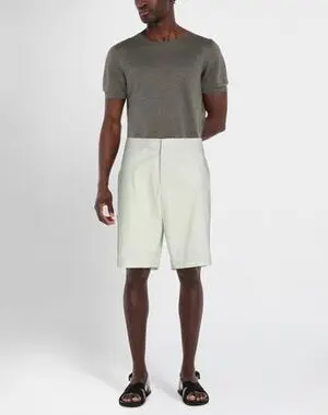 AMBUSH Cotton Bermuda Shorts - Light Green