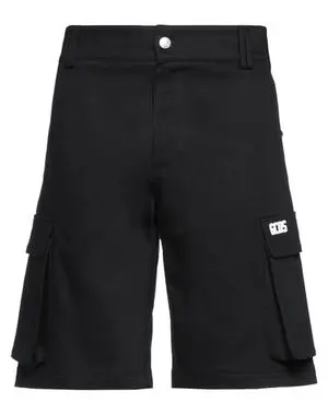 Gcds Cotton Cargo Shorts - Black