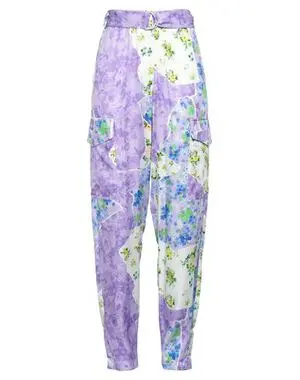 MSGM Floral Print Tapered Pants