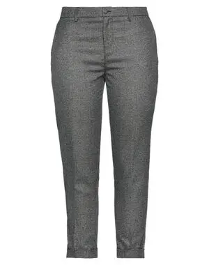 LIU •JO Houndstooth Flannel Tapered Pants