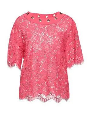 CUSTO BARCELONA Embellished Lace Top - Pink